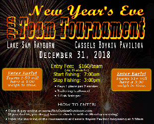 Outlaw Outdoors New Year's Eve Tournament - Lake Sam Rayburn