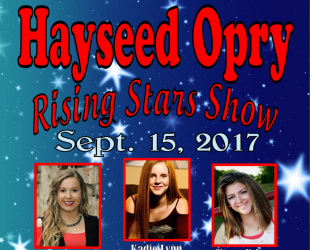 Hayseed Opry Rising Stars Show featuring Kadie Lynn - Cedar Creek Lake