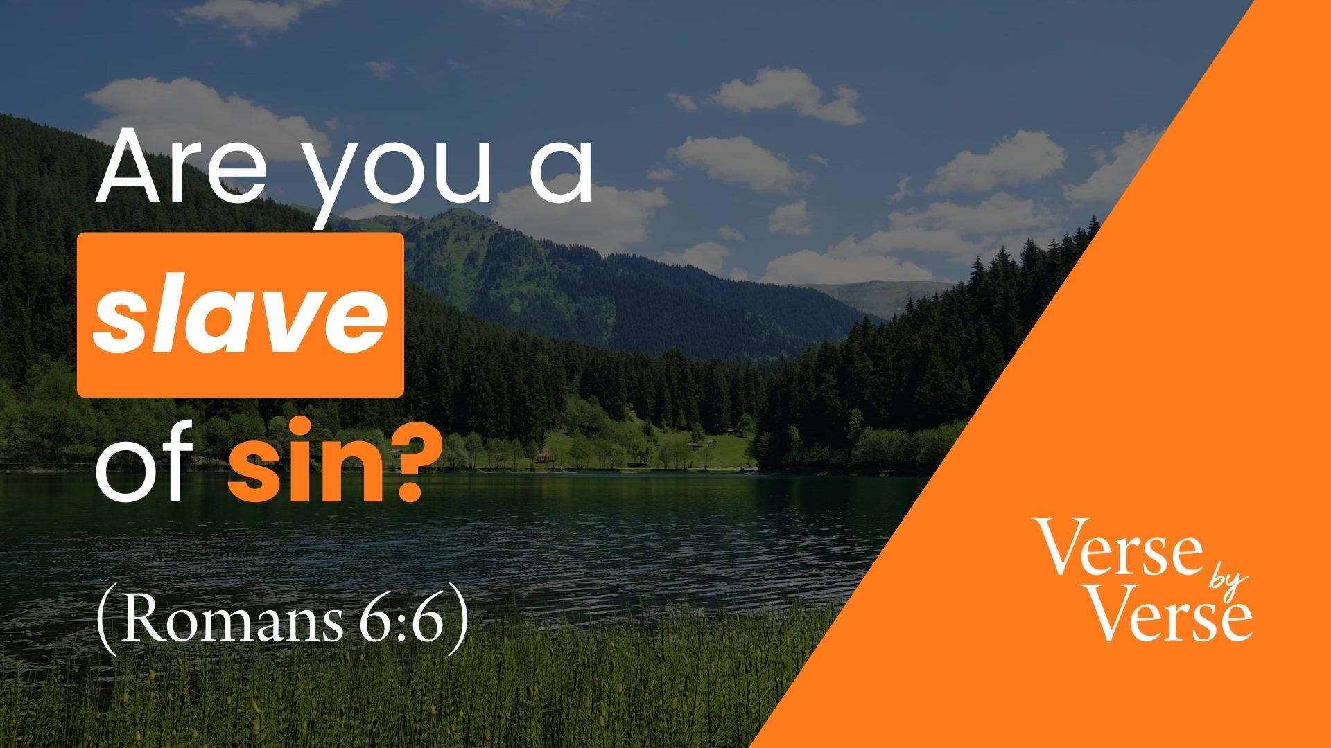 No Longer Slaves of Sin (Romans 6:6)