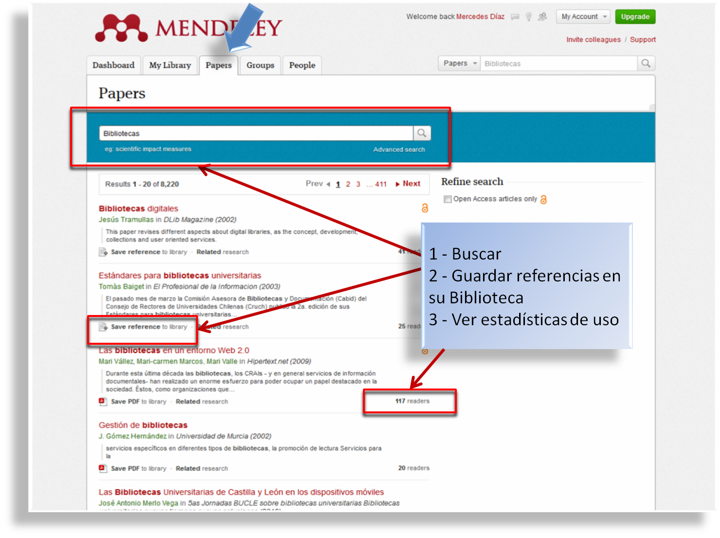 Importar / Exportar referencias - Mendeley - Guías de la BUS at ...