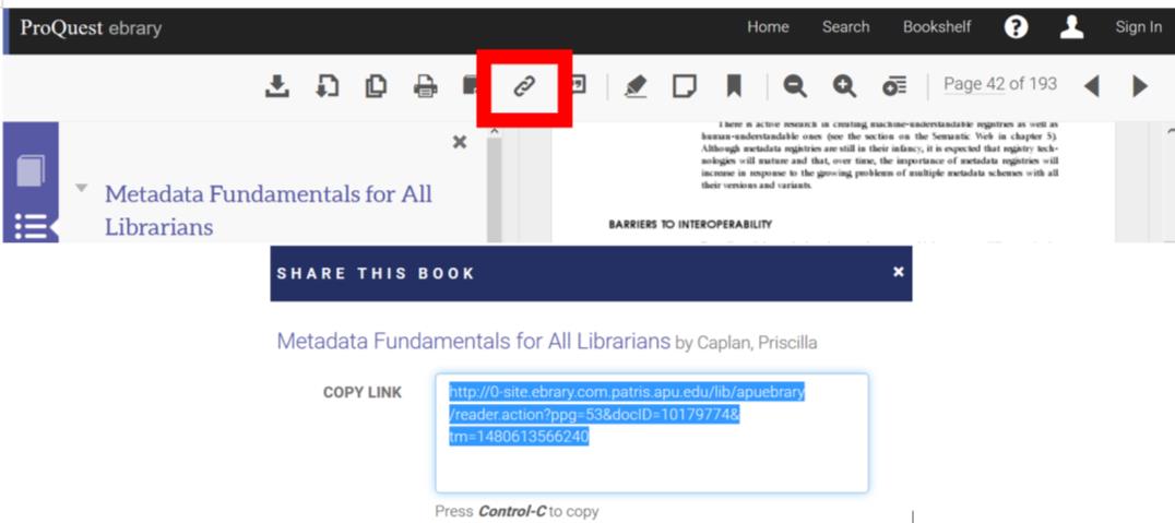 Link to an Ebook - ProQuest Ebook Central : EBook Collection ...