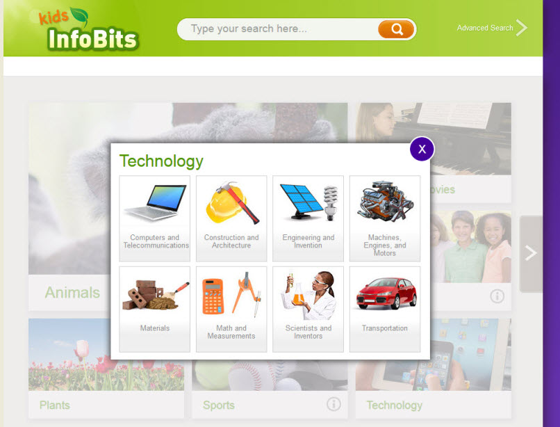 About - About Gale in Context: Elementary (formerly Kids InfoBits) - Research Portal at ...