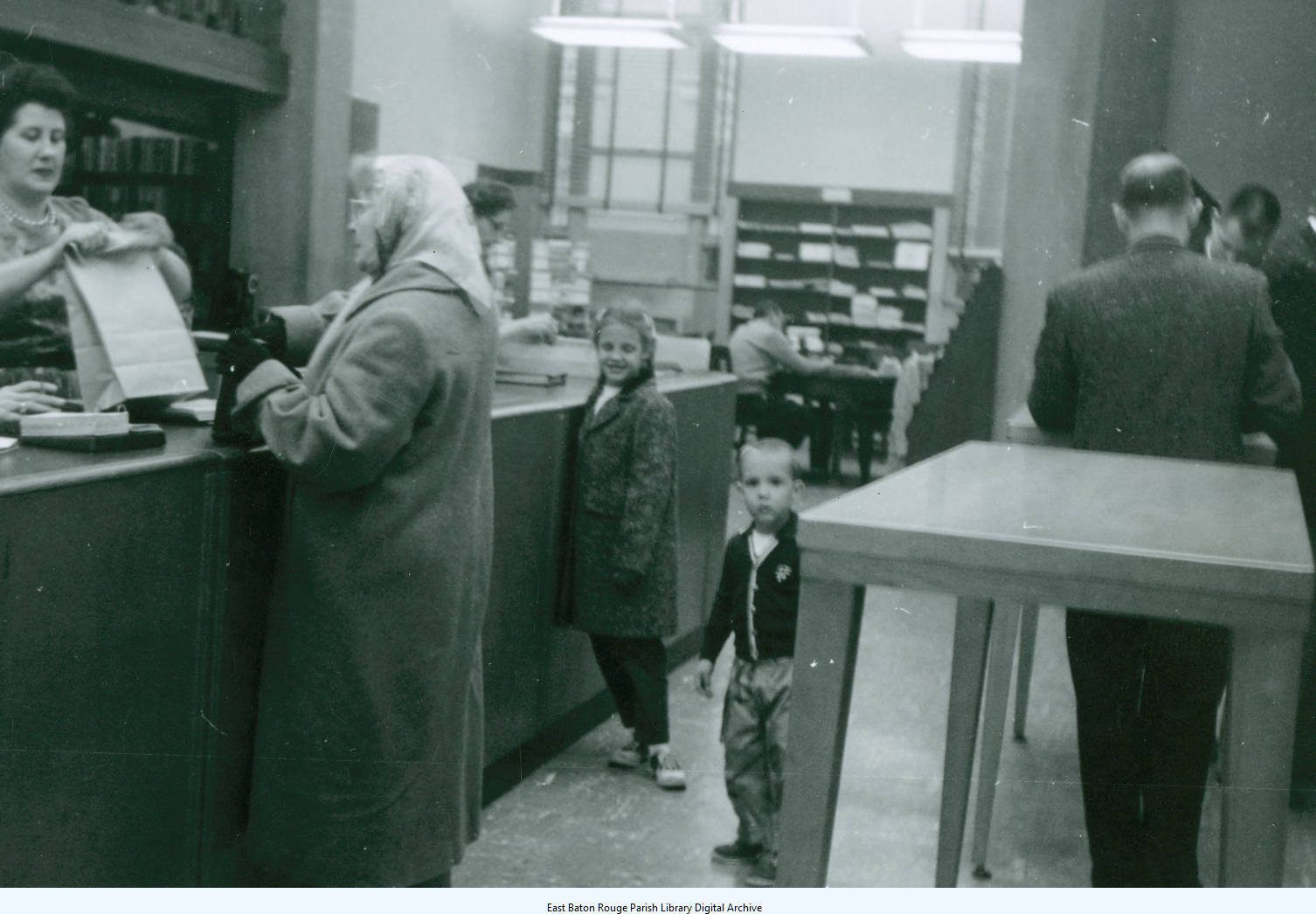 Old Downtown Library Photographs - River Center Branch Construction ...