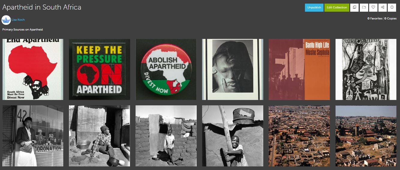 Primary Source Explore - Jensen HL2: Apartheid - John R. Lewis Library ...