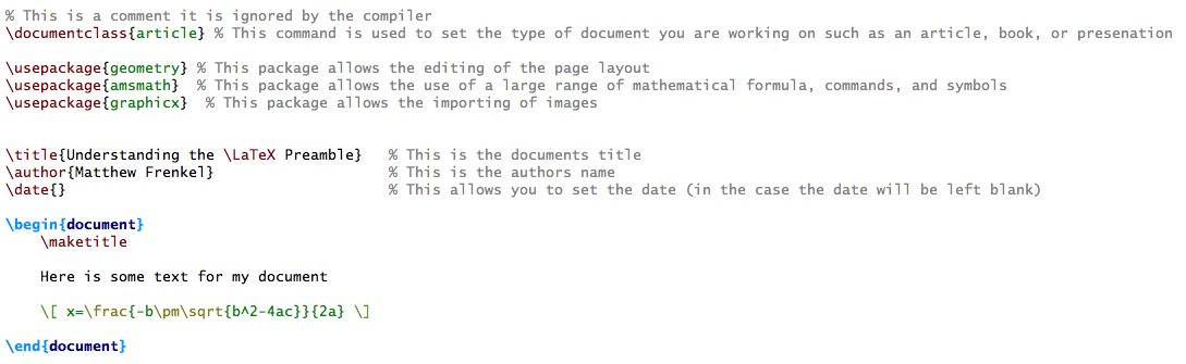 Creating A Document Getting Started With LaTeX Research Guides At 