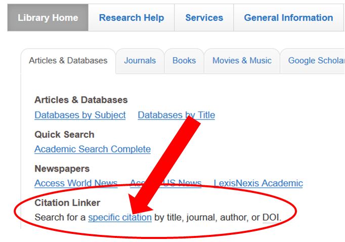 Get a specific article - A Guide to Engineering Resources for Students ...