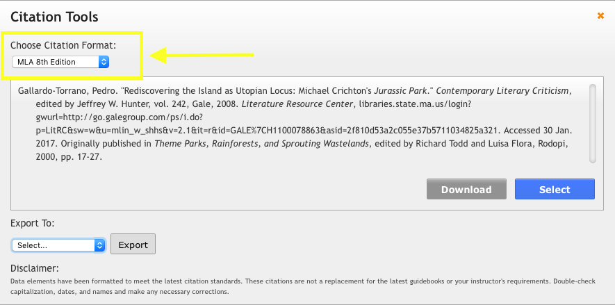 MLA and NoodleTools - Totalitarianism - LibGuides at South Hadley High ...