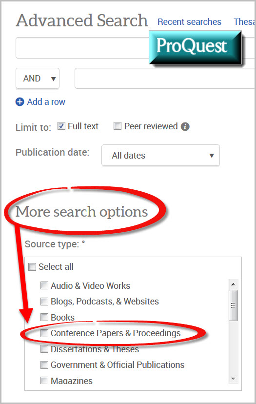 Q. How do I find conference proceedings? - LibAnswers