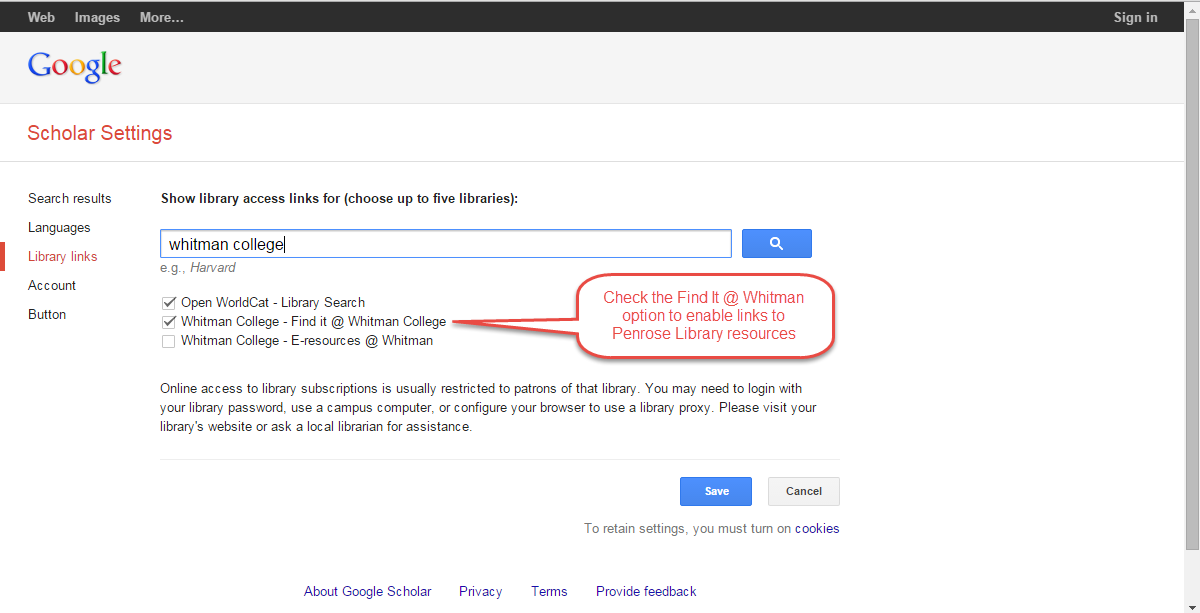 Google Scholar Tips - Psychology 240 - Developmental Psychology ...