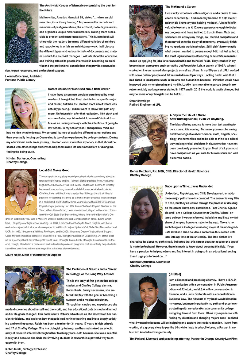 September 10, 2015 (Fall 2015) - The Human Library at Chaffey College ...