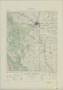 Calgary & Area - Digital Historical Maps - Library at University of Calgary