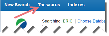 Searching for subjects - ERIC Database - Search tips - Research and ...