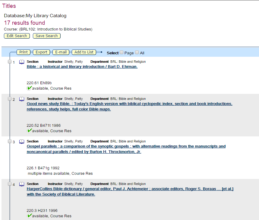 Library Reserves - Guide for Faculty & Staff - LibGuides at Bethel ...