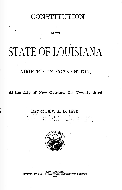 1879 - A Brief History of the Recorder's Courts of New Orleans ...