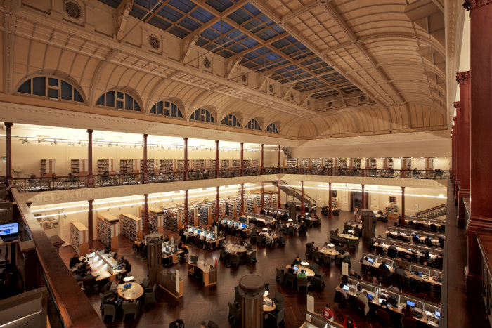 Redmond Barry Reading Room - State Library of Victoria - history ...