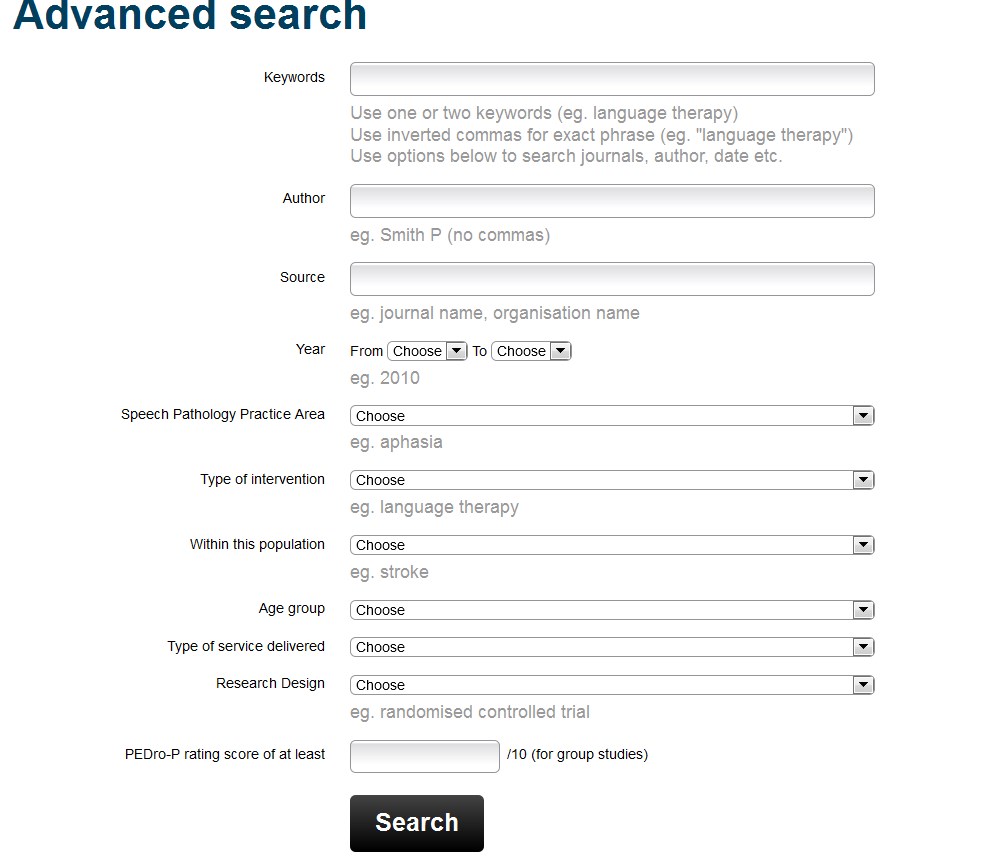 speechBITE - Finding Information for Speech Pathology - Library Guides ...