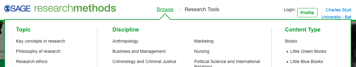 Sage Database - PSY305 Research Skills Guide - Library Guides at ...