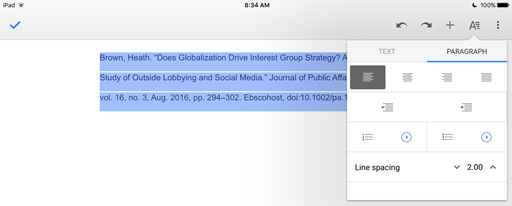 How To Do A Hanging Indent On Google Docs For Apa Gerathemes