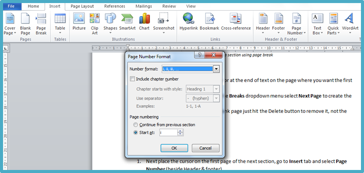 How To Create An Appendix In Word 2010