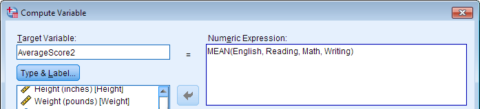 Computing Variables SPSS Tutorials LibGuides At Kent State University