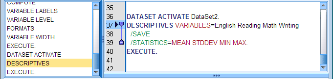 The SPSS Environment - SPSS Tutorials - LibGuides at Kent State University