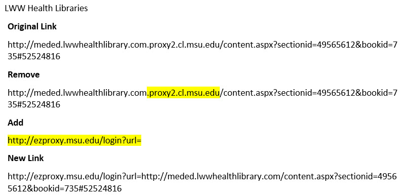 LWW Health Libraries - Creating Stable Links to Medical Ebooks ...