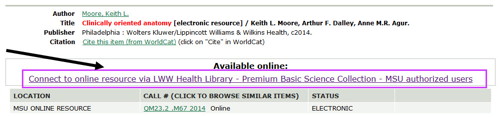 LWW Health Libraries - Creating Stable Links to Medical Ebooks ...