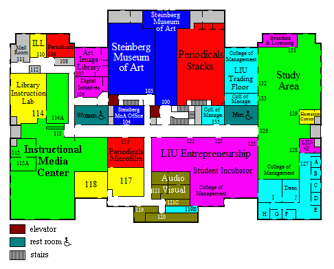 Home - Library Maps & Book Stacks Chart - Library Guides at Long Island ...