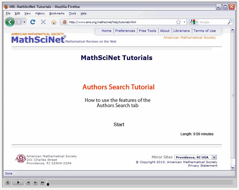 MR Author ID - MathSciNet (English) - LibGuides at Radboud University