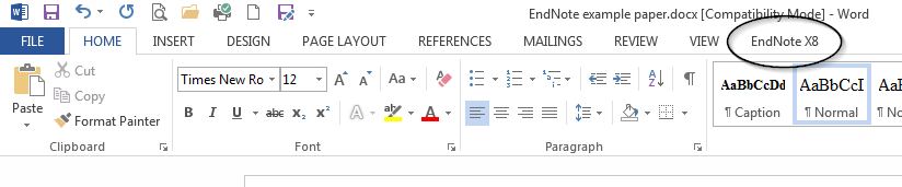 Microsoft Word Endnote Guide Mmojza