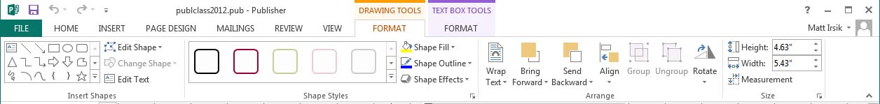 Publisher Ribbons Microsoft Publisher Basics ULibraries Research Guides At University Of Utah