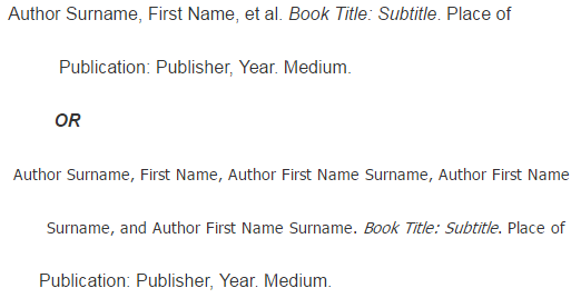 C More Than Three Authors MLA Citation Style 7th Edition LibGuides At Montana State 