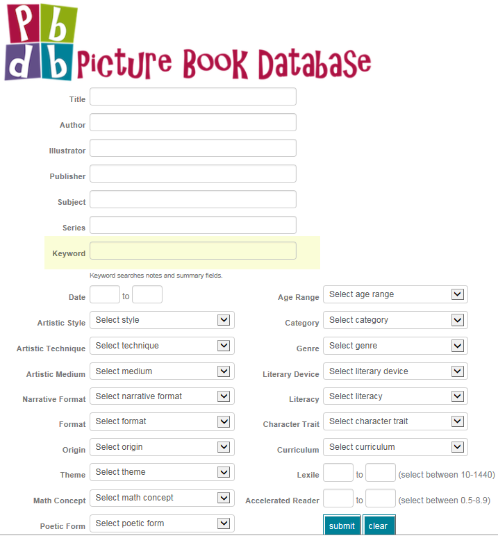 Databases and Websites - Bibliotherapy & Play Therapy - LibGuides at ...