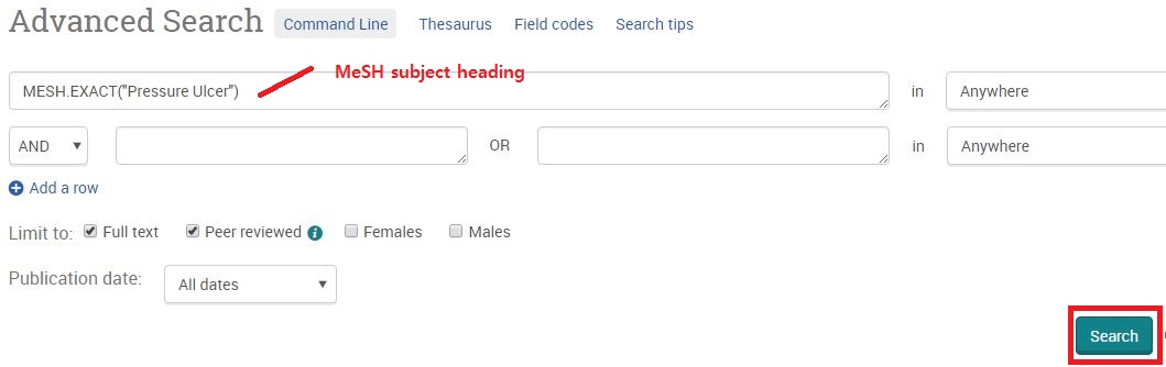Nursing and Allied Health - Nursing: Advanced Searching - LibGuides at ...