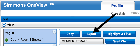 Saving your results - Simmons OneView Basic Guide - LibGuides at Ferris ...
