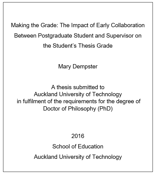 Thesis Font Size Thesis Title Ideas For College