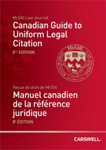McGill Guide - Legal Citation - Research Guides at University of Guelph ...