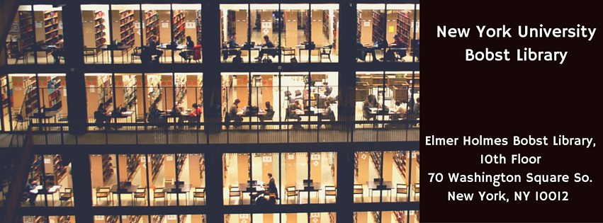 New York University Libraries - Library and Academic Resources, Summer ...