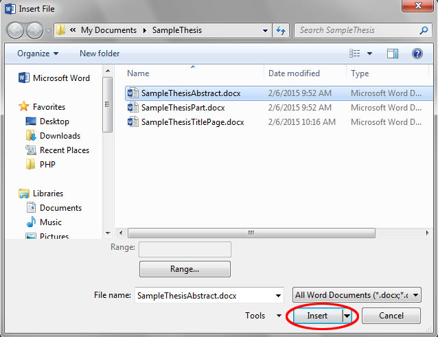How Do I Combine Two Microsoft Word Documents Ask A Librarian