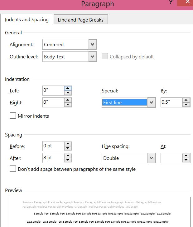 Formatting APA Guide Based On The 6th Edition Subject And Course 