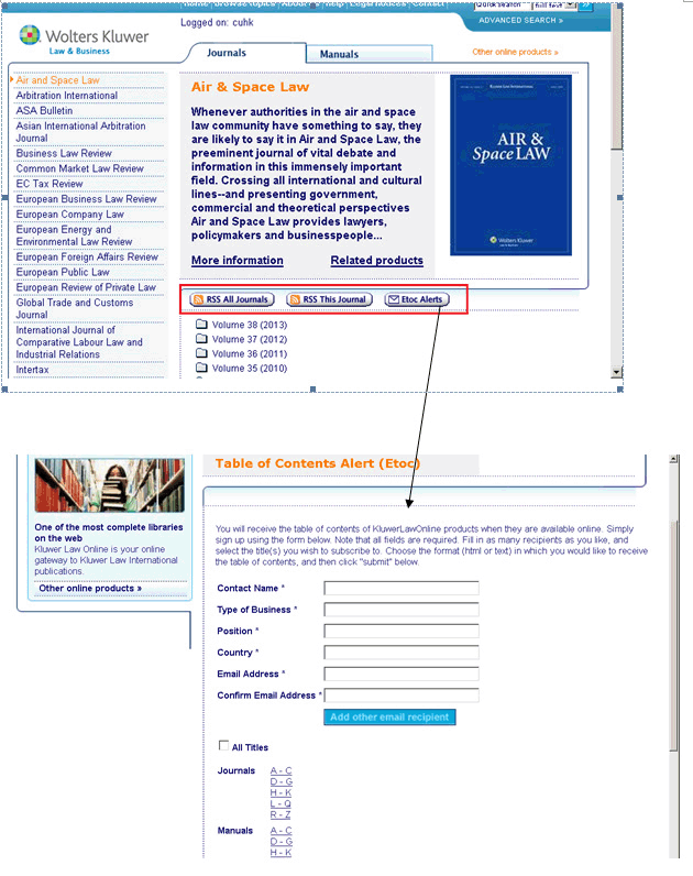 Kluwer Law Online - How to Set Up Current Awareness Services in Law ...