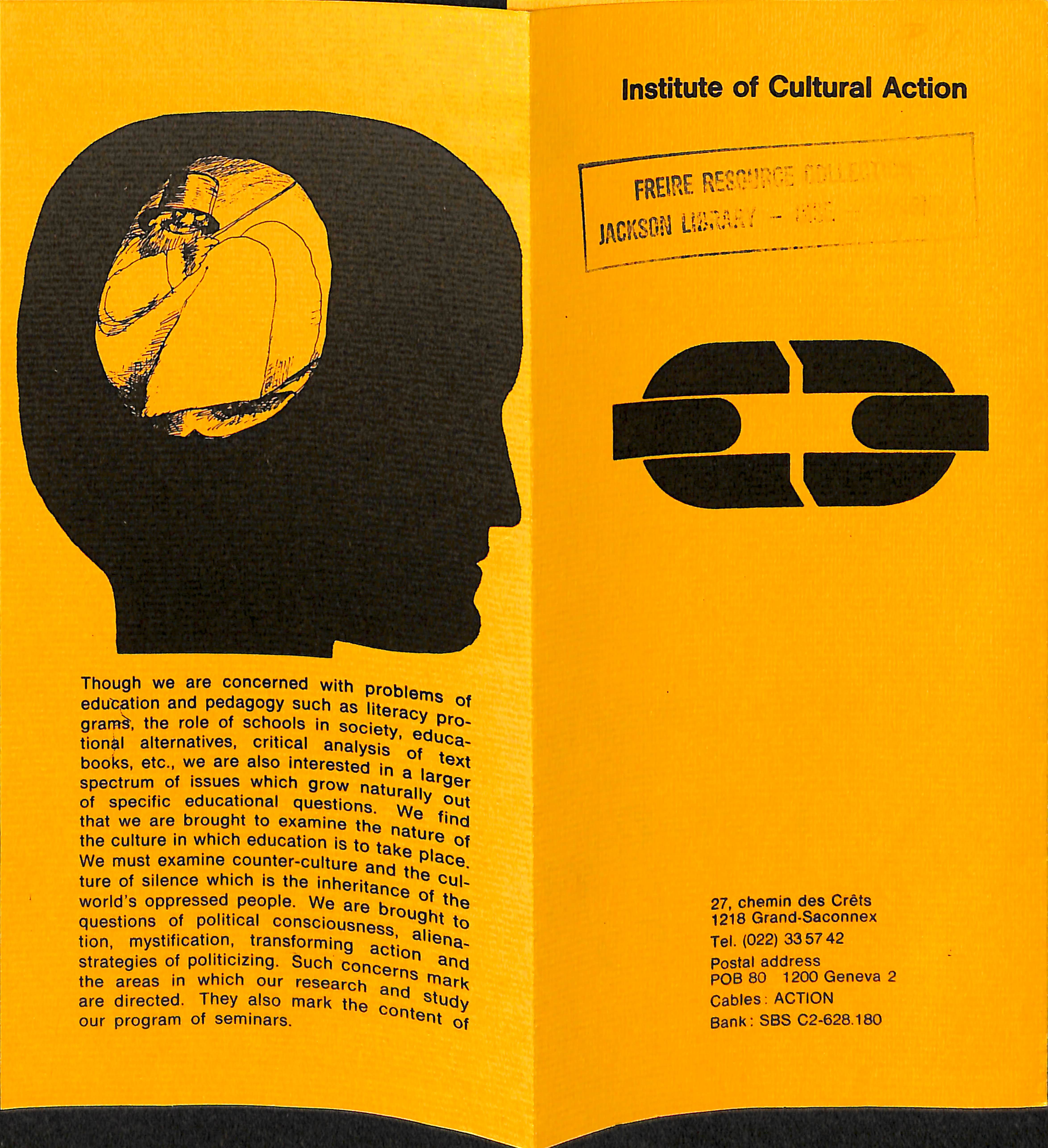 Pamphlets and brochures - Paulo Freire - Research Guides at University ...
