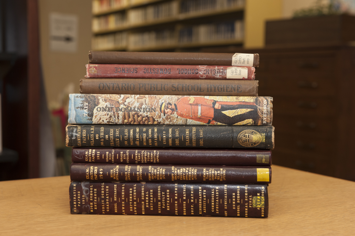 Ontario Historical Textbook Collections - OISE's Ontario Historical ...