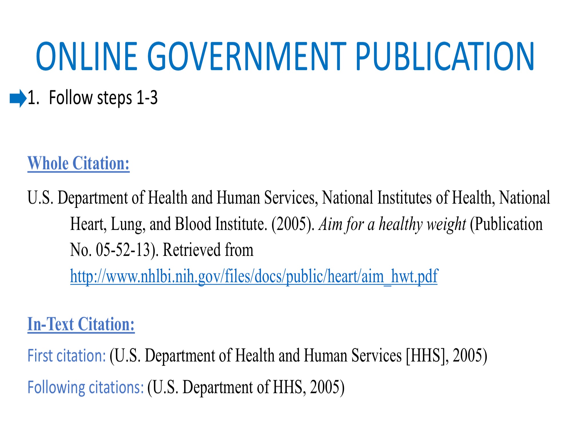 OTHER SOURCES APA FOR KENDALL COLLEGE LibGuides At Kendall College
