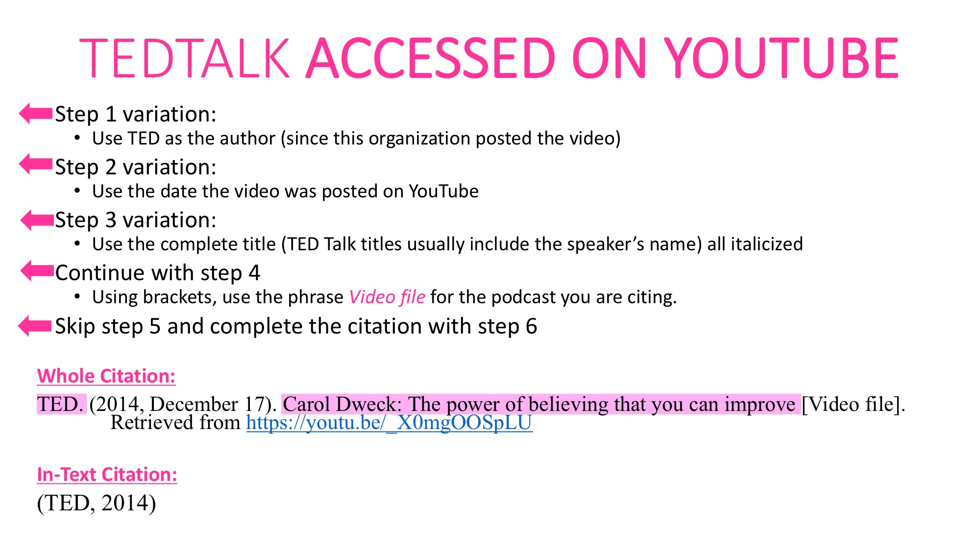 AUDIOVISUAL APA FOR KENDALL COLLEGE LibGuides At Kendall College