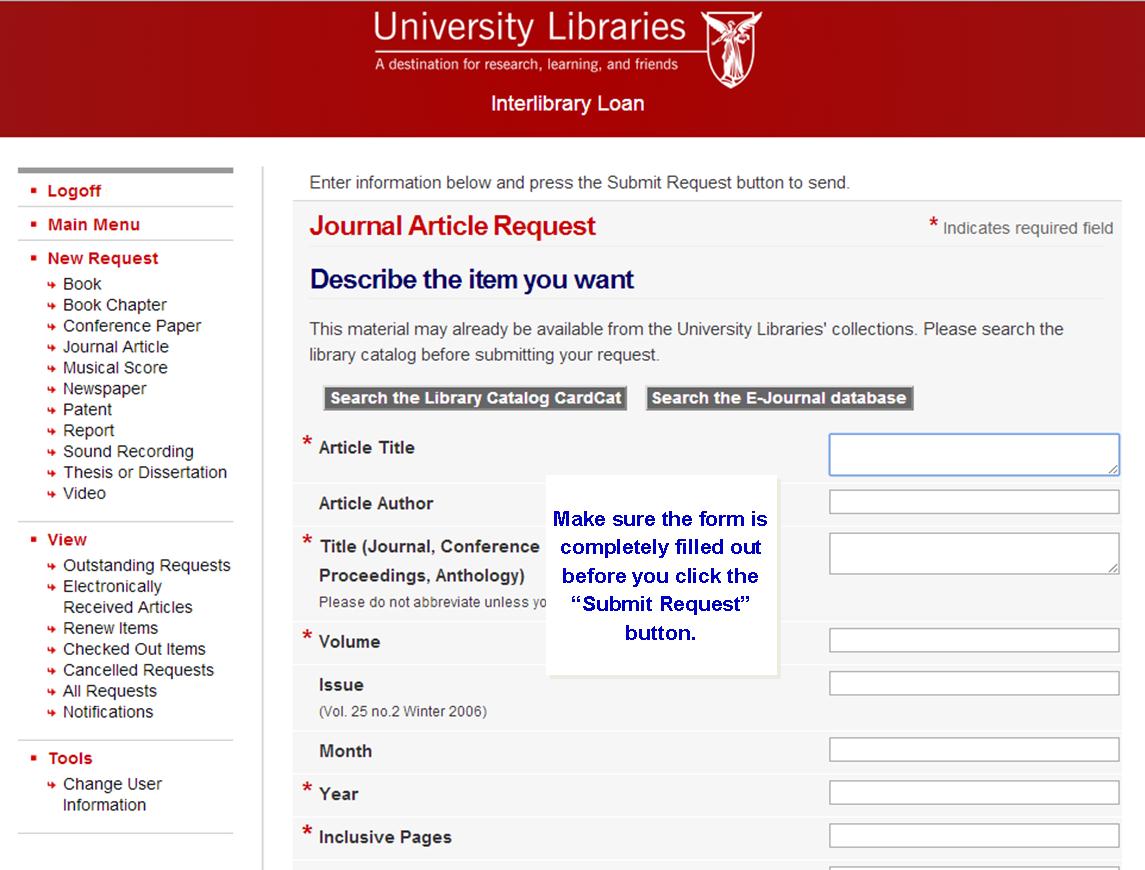 Using Interlibrary Loan - Special Education - LibGuides at Ball State ...
