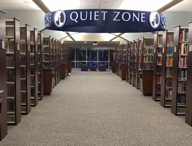 Where are the quiet study spaces in the Library? - Ask Us!