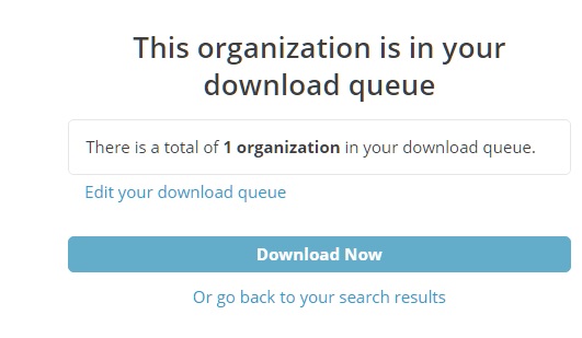 Instructions for Downloading Organization and Financial Data - Business ...