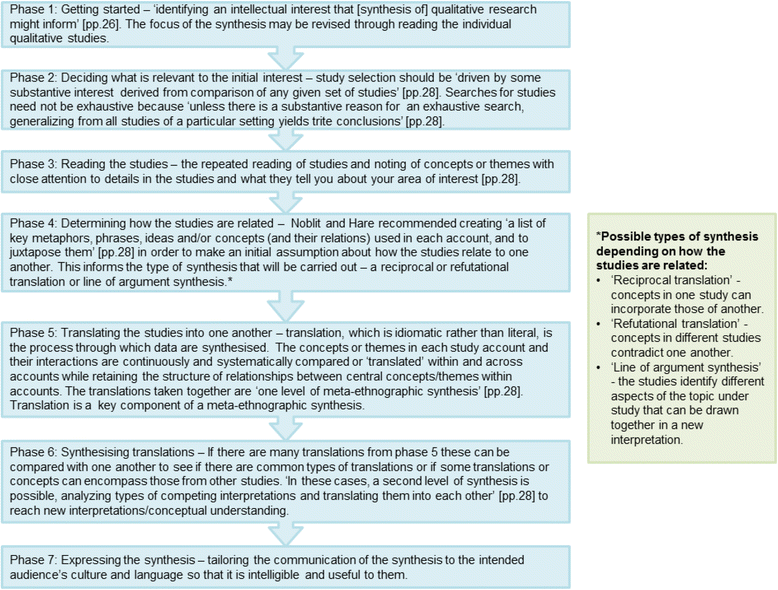 What Is A Meta Synthesis Systematic Reviews Other Review Types What Is A Meta Synthesis Systematic Reviews Other Review Types