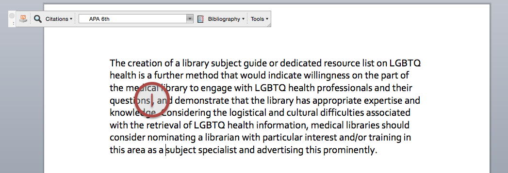 How Do I Insert A Reference Into A Word Document Word For Mac 2016 